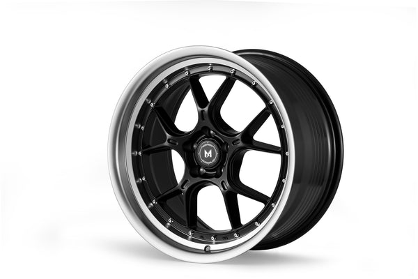 MFL1 Matt Black Machined Lip – MFLOW RACING WHEELS