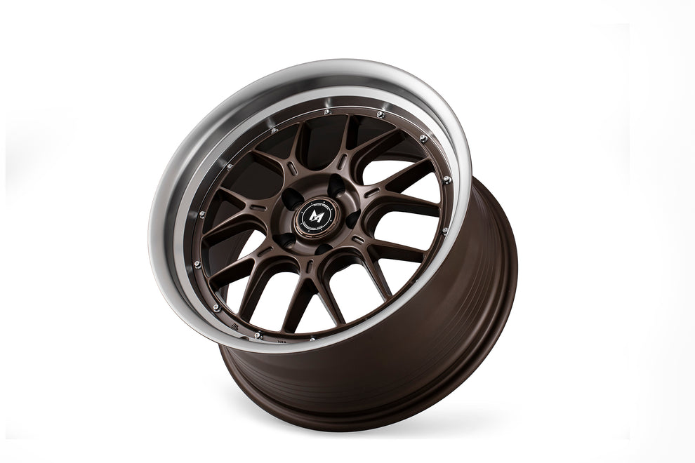 MFL2 Matt Bronze Machined Lip – MFLOW RACING WHEELS