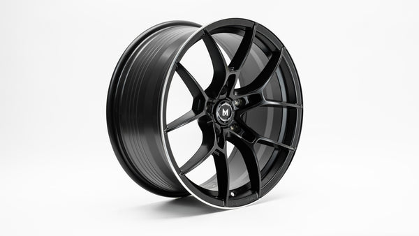 MFR4 Matt Black Machined Tip – MFLOW RACING WHEELS